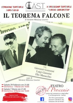 Il Teorema Falcone per la rassegna teatrale Mario Scarpetta