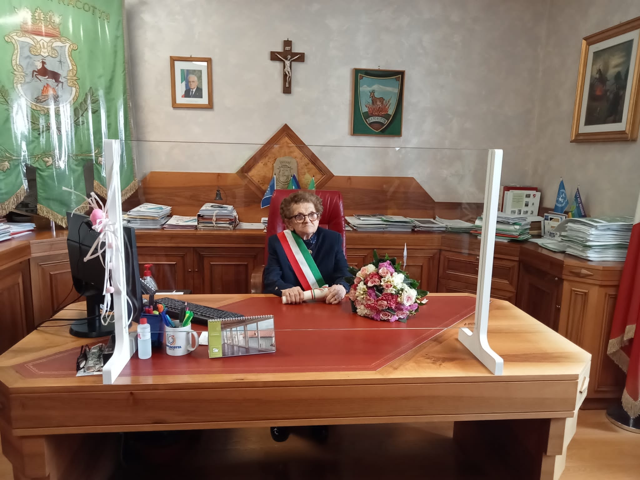 Festa grande a Capracotta, Concettina Perruzzi compie 100 anni